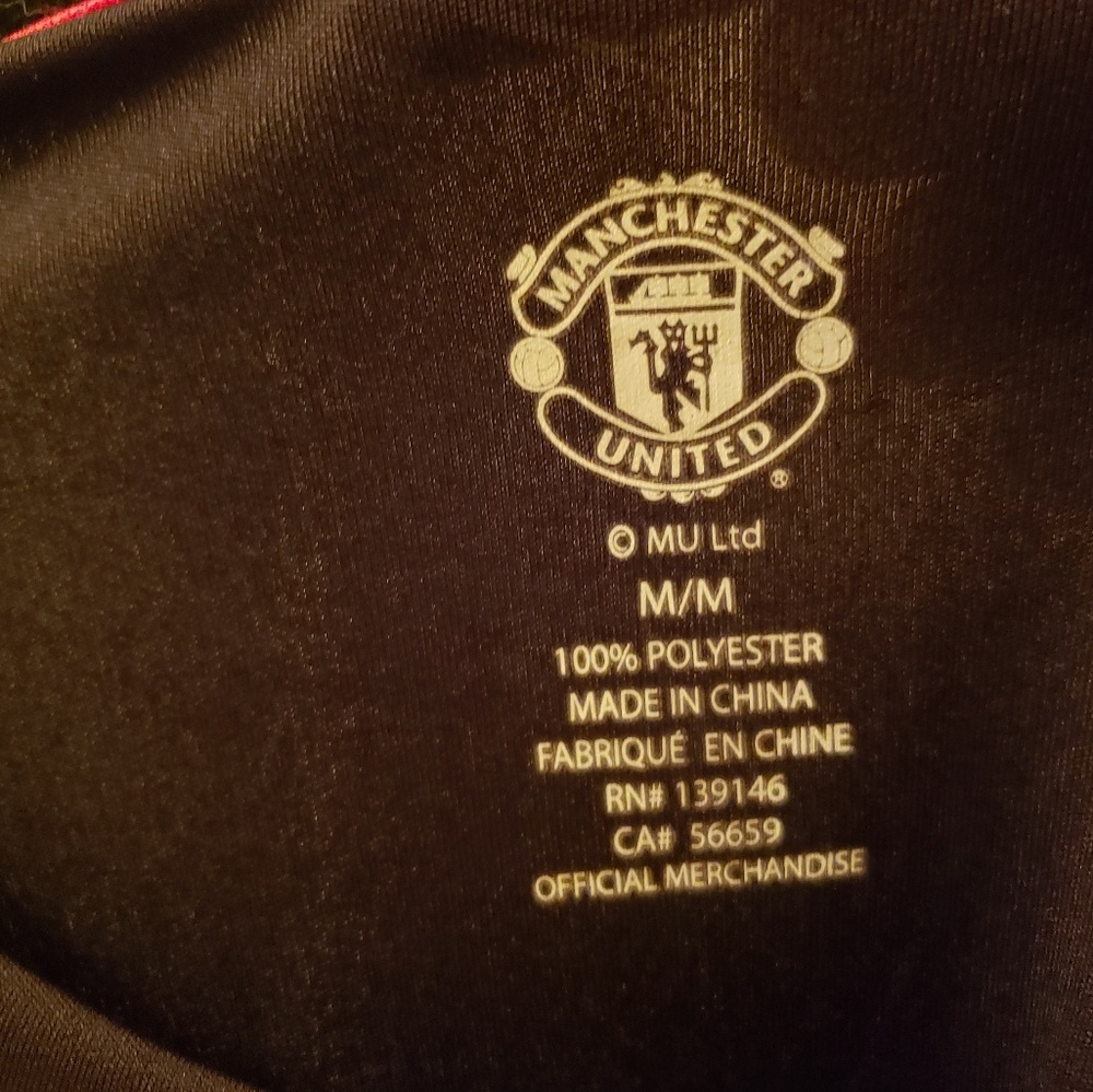 Manchester United Official Merchandise Mens Medium - Gem